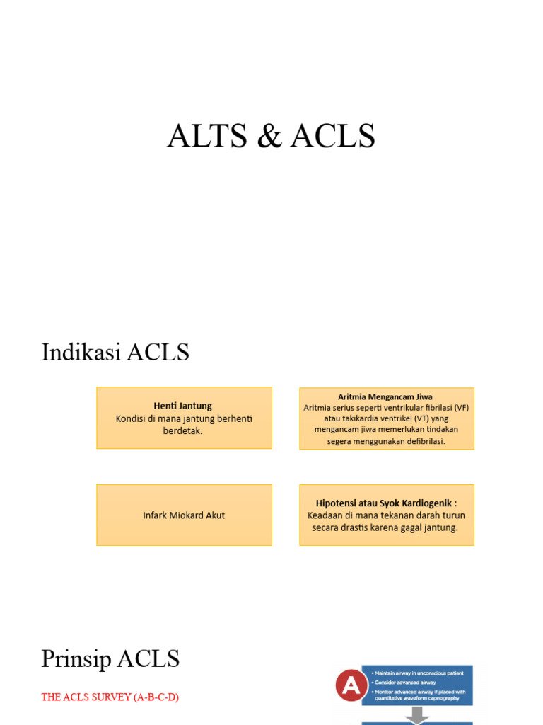 Panduan Lengkap ACLS dan ATLS | PDF
