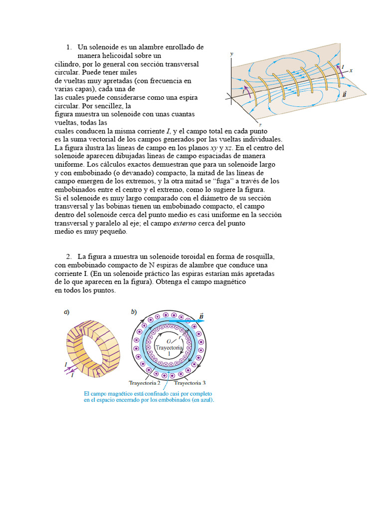 Taller Solenoide y Toroide | PDF