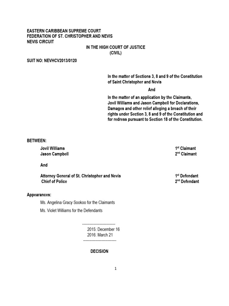 Bent and Campbell V AG | PDF | Search And Seizure | Damages