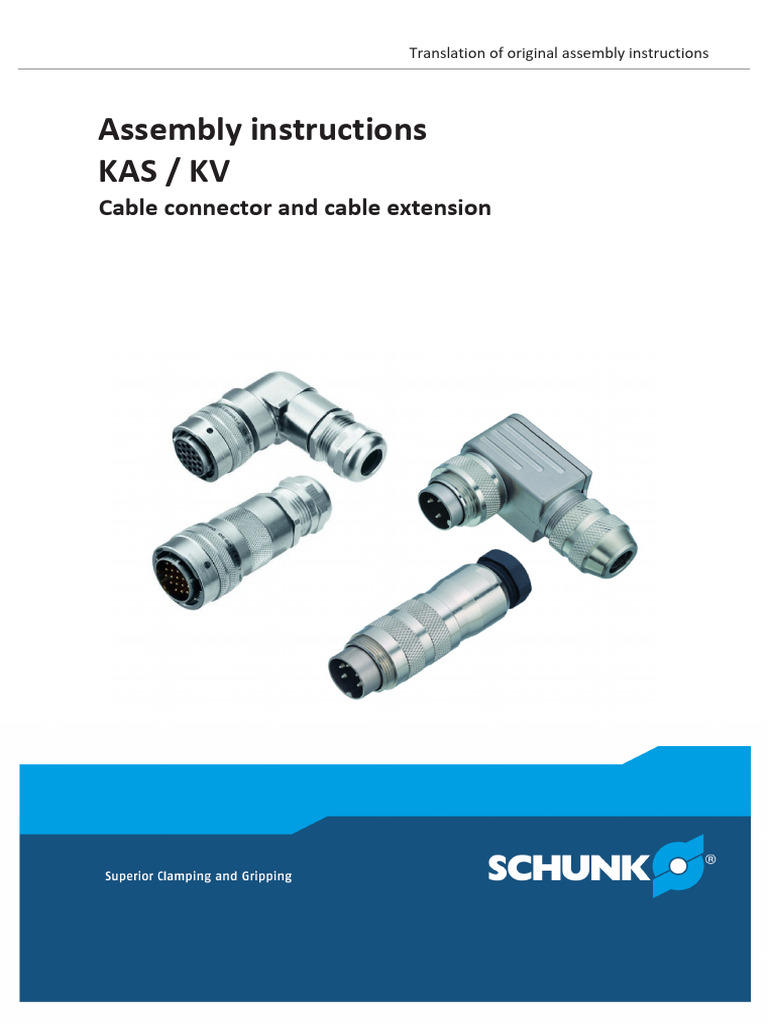 Kabelstecker Assembly Instruction and Assignment Plan | PDF ...