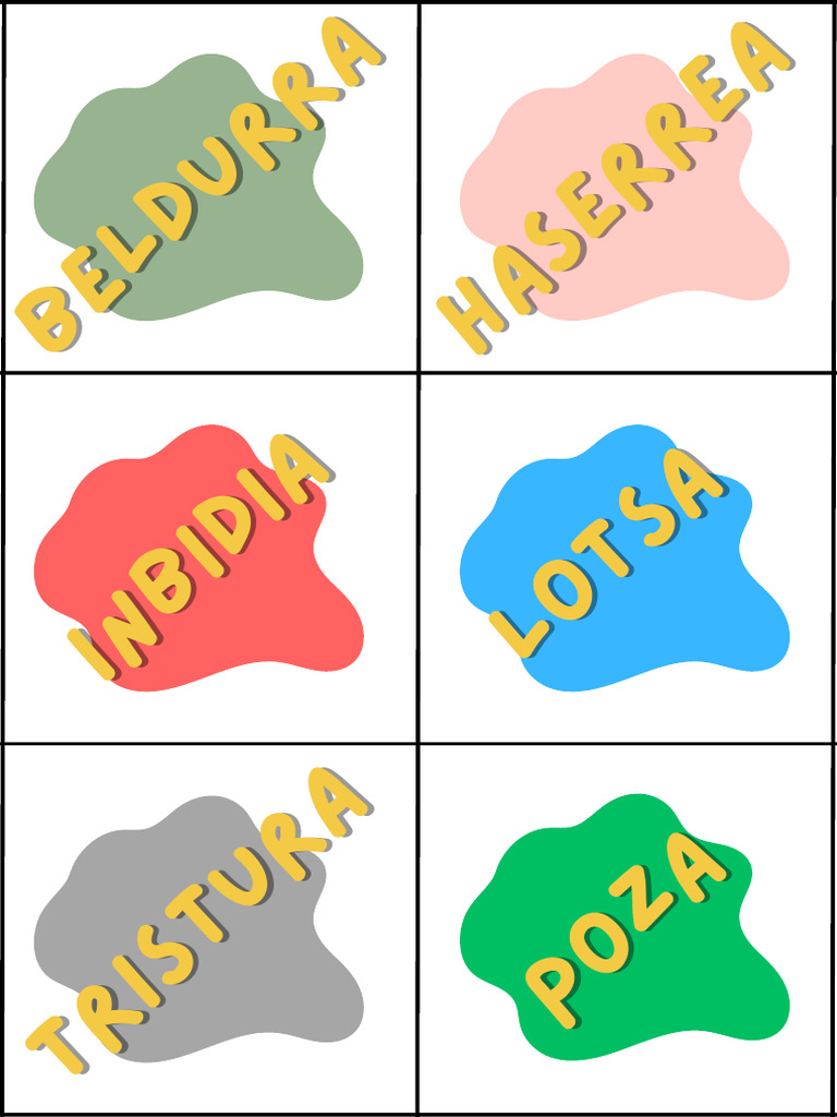 Emozioen Dadoa | PDF