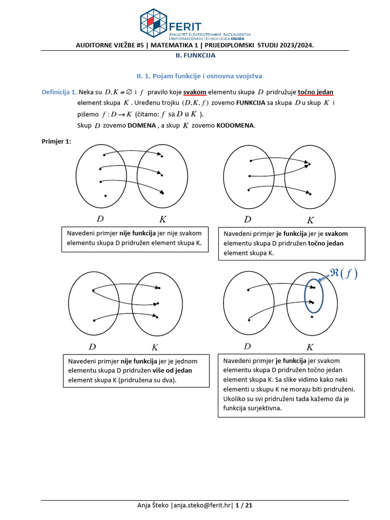 5 Analiza Funkcije | PDF
