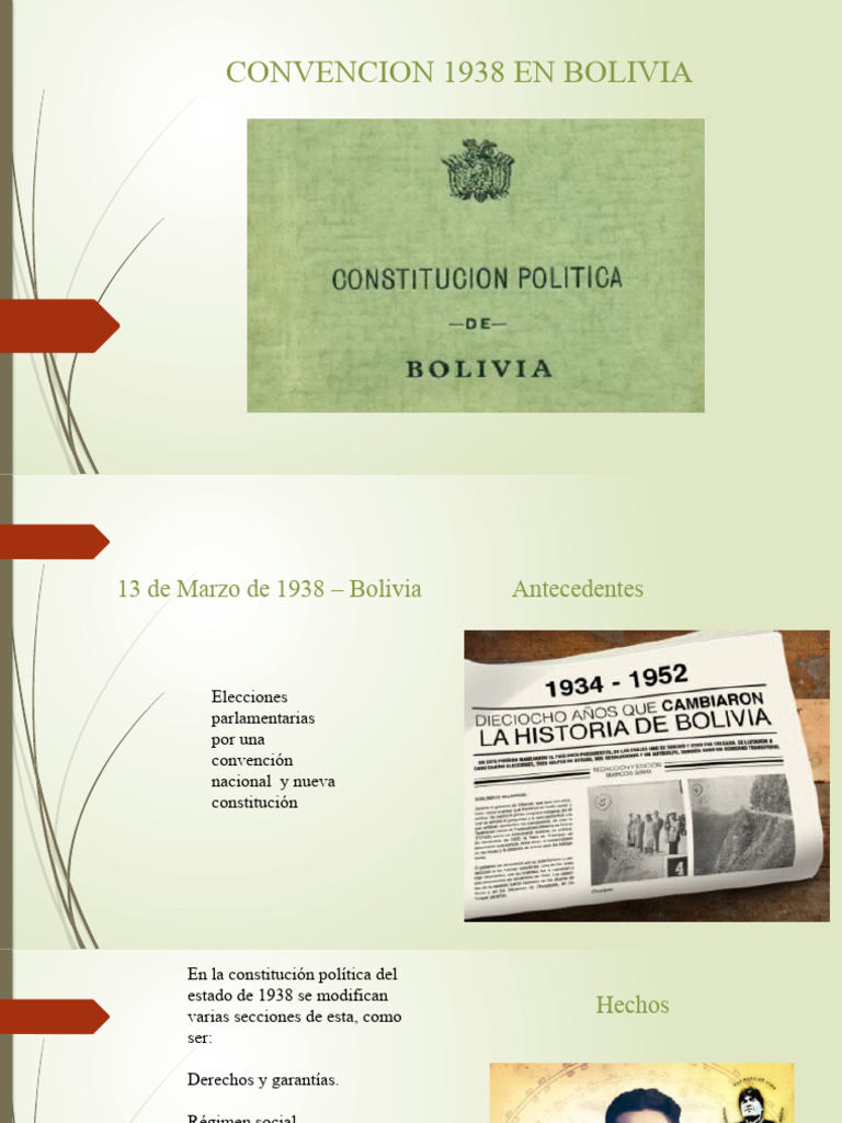 Convencion 1938 | PDF