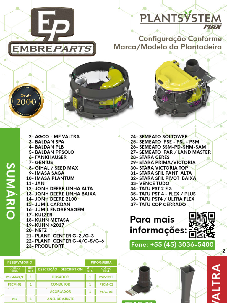 PlantSystem V01 Configuracoes | PDF