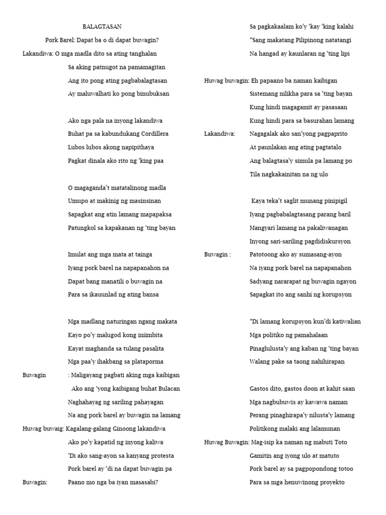 Vdocuments - MX Balagtasan-55954e22cd0db | PDF