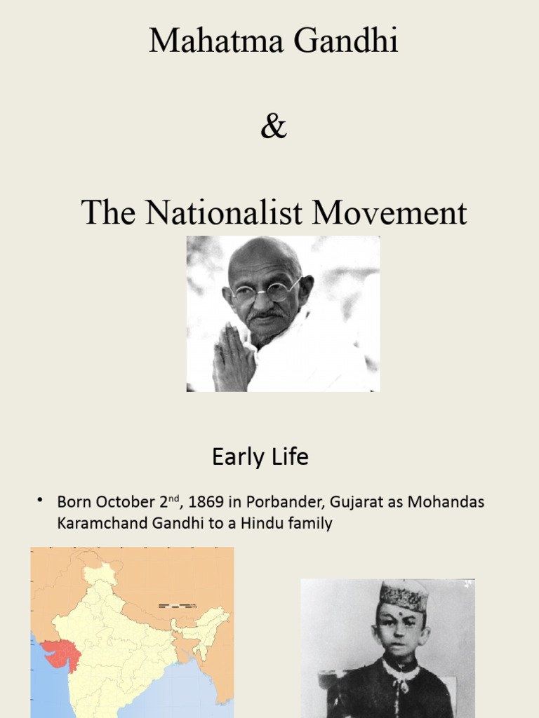 Gandhi's Journey: From India to Activism | PDF | Mahatma Gandhi ...