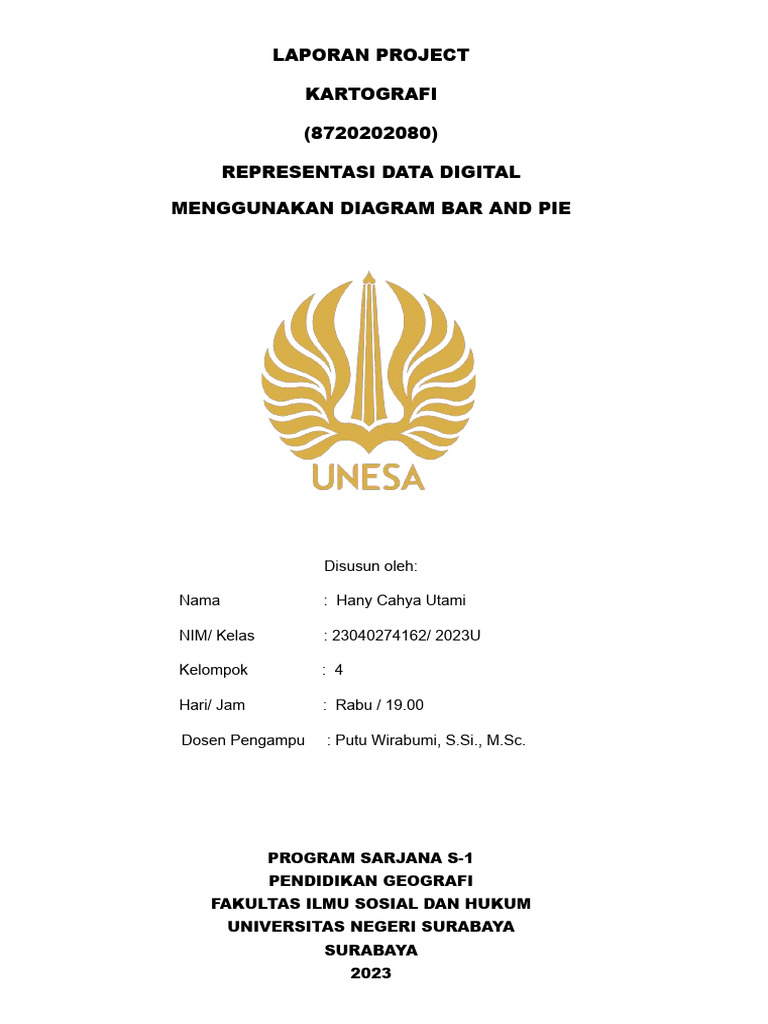 Format - Laporan - Project - (Kartografi. Hany) | PDF