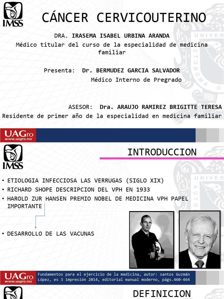 Cáncer Cervicouterino | PDF | Cáncer de cuello uterino | Especialidades Medicas