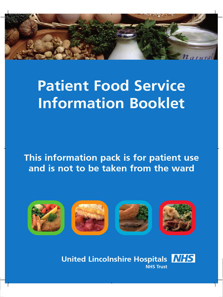 Patient Information Booklet 20141 | PDF | Lunch | Meal