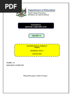 Grade 9 Assignment 2025 Memorandum | PDF | Arithmetic | Mathematics