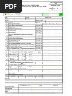Check List - Earth Pits and Earthing | PDF