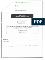 Grade 8 Natural Science November Exam | PDF | Planets | Solar System