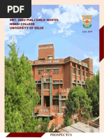 UGHG Hostel Admission Details 2025 | PDF | University And College ...