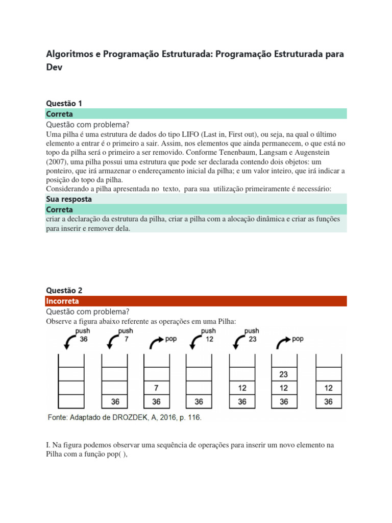 Algoritmos e Programação Estruturada Programação Estruturada para Dev ...