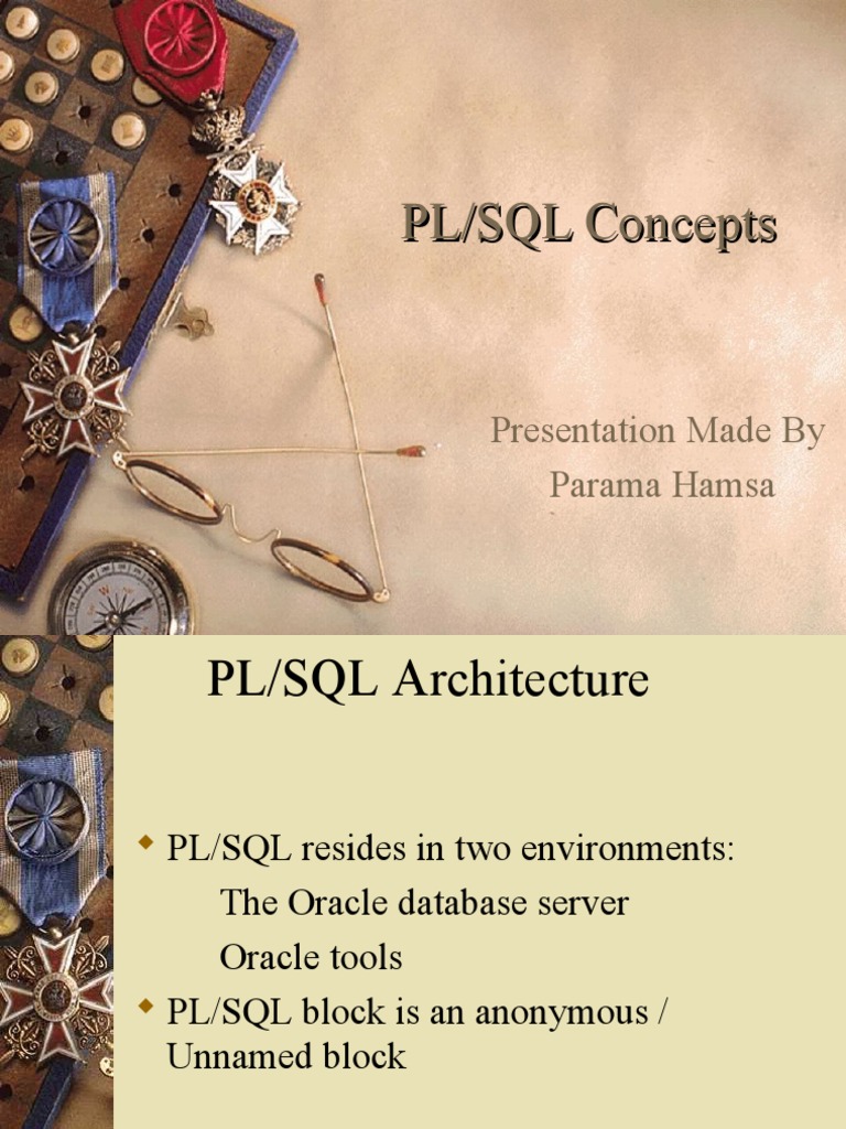 PLSQL | PDF | Pl/Sql | Subroutine