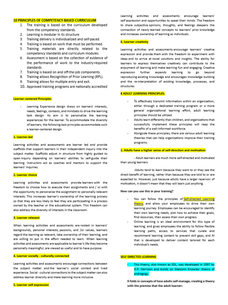 Module - Gonzales - Facilitating Learning - 2 | PDF | Learning | Constructivism (Philosophy Of ...