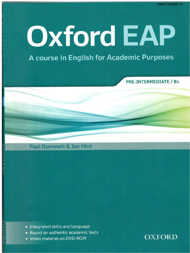 Oxford EAP Pre-Intermediate B1 - Compressed | PDF