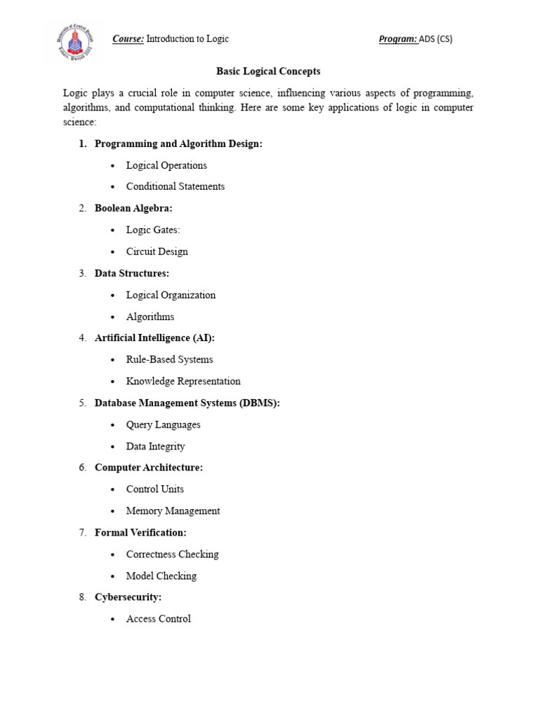 Basic Logical Concepts | PDF | Logic | Argument
