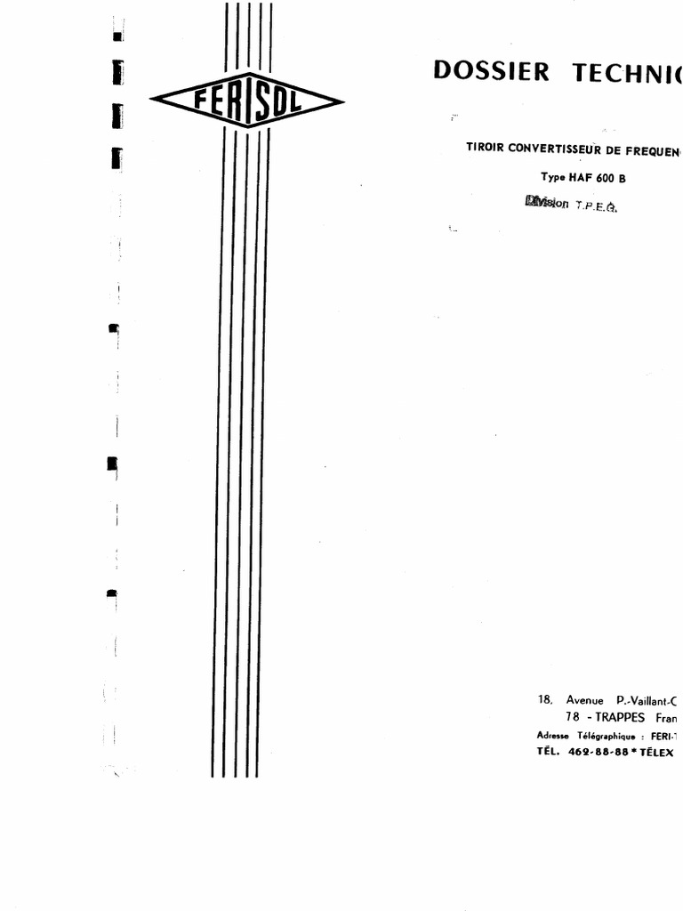 Ferisol Haf 600B | PDF