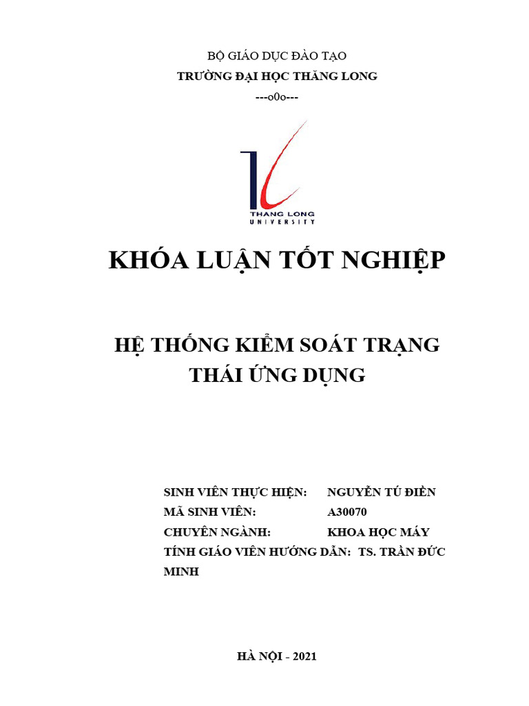 Khoa Luan Tot Nghiep | PDF