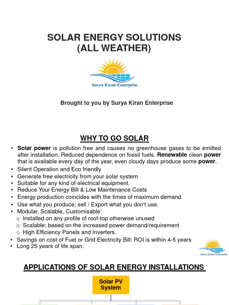 Solar Power Plant | PDF | Solar Power | Photovoltaics