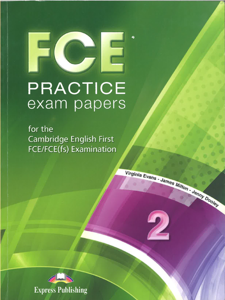 FCE Practice Exam Papers 2 - Green Book | PDF