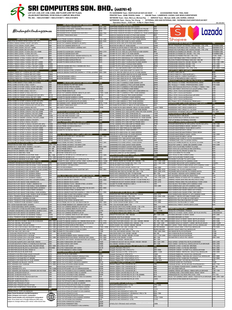 Sri 1 | PDF | Printer (Computing) | Computer Hardware