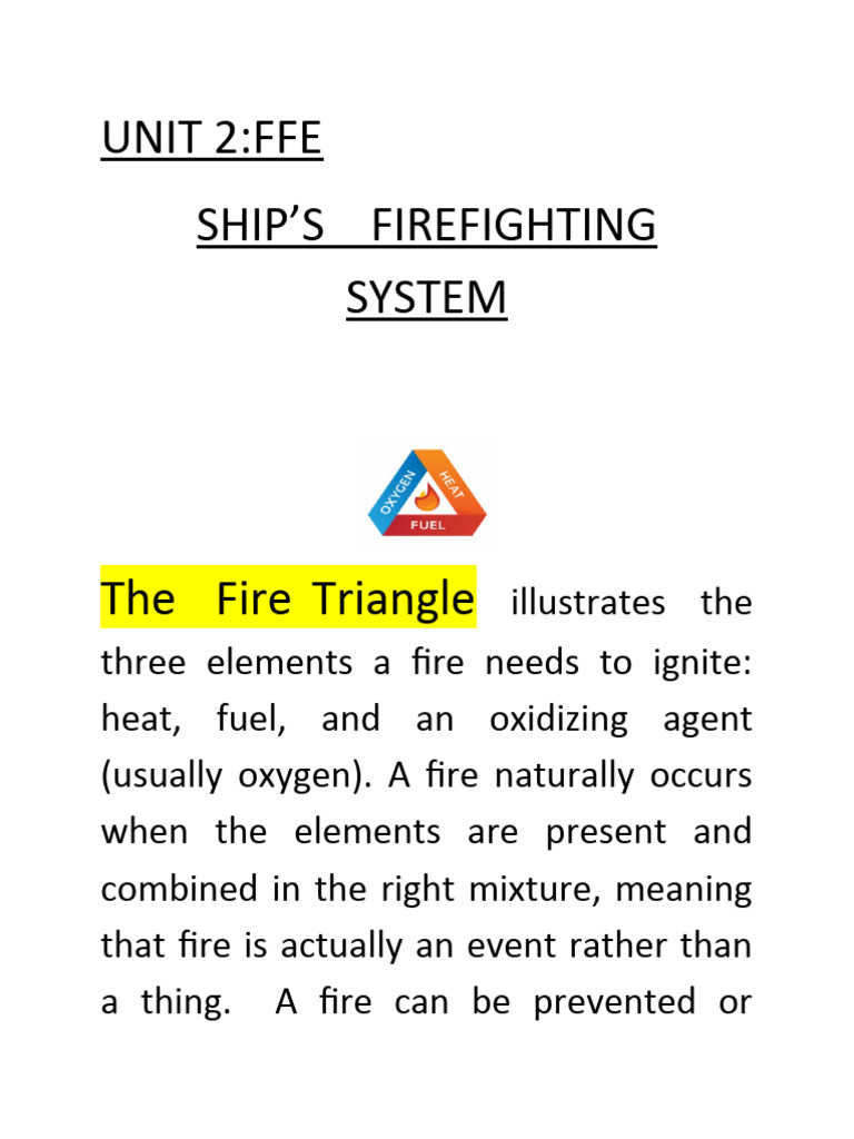 02 Unit - Ffe | PDF | Fires | Sodium Bicarbonate