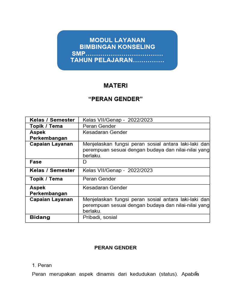 Modul Materi 6 - SMP | PDF