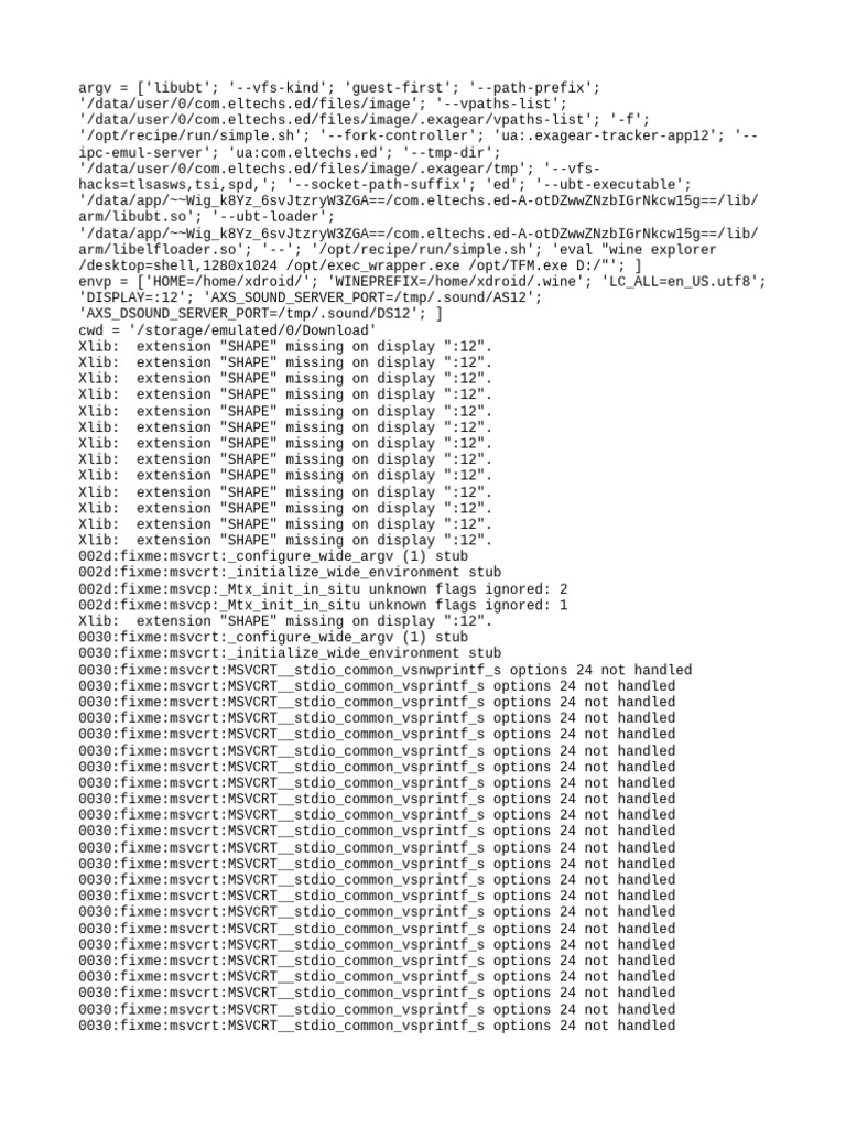 x86 Stderr | PDF | System Software | Information Technology
