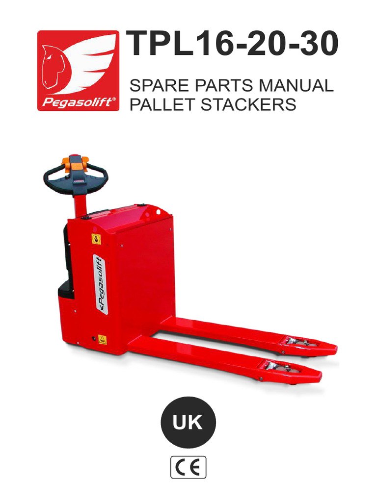 Pallet Stackers Spare Parts Manual | PDF | Manufactured Goods ...