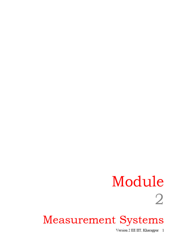 Unit 3 (C) Pressure Measurement | PDF | Pressure Measurement | Pressure