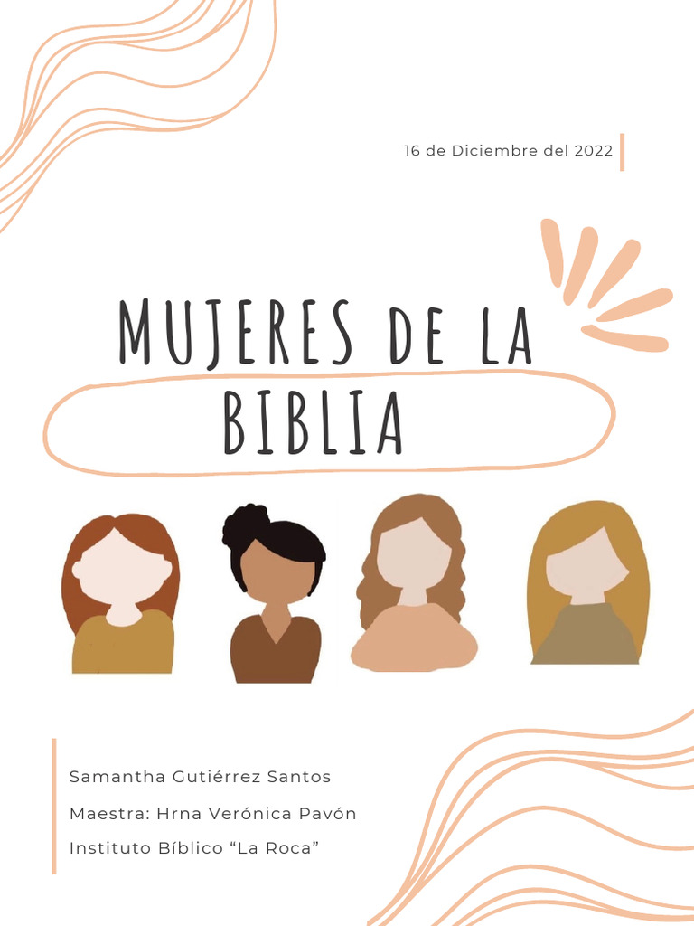 Mujeres de La Biblia | PDF | Sarah | Víspera