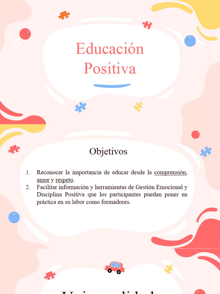 Disciplina Positiva en la Educación | PDF | Las emociones | Teoría de apego