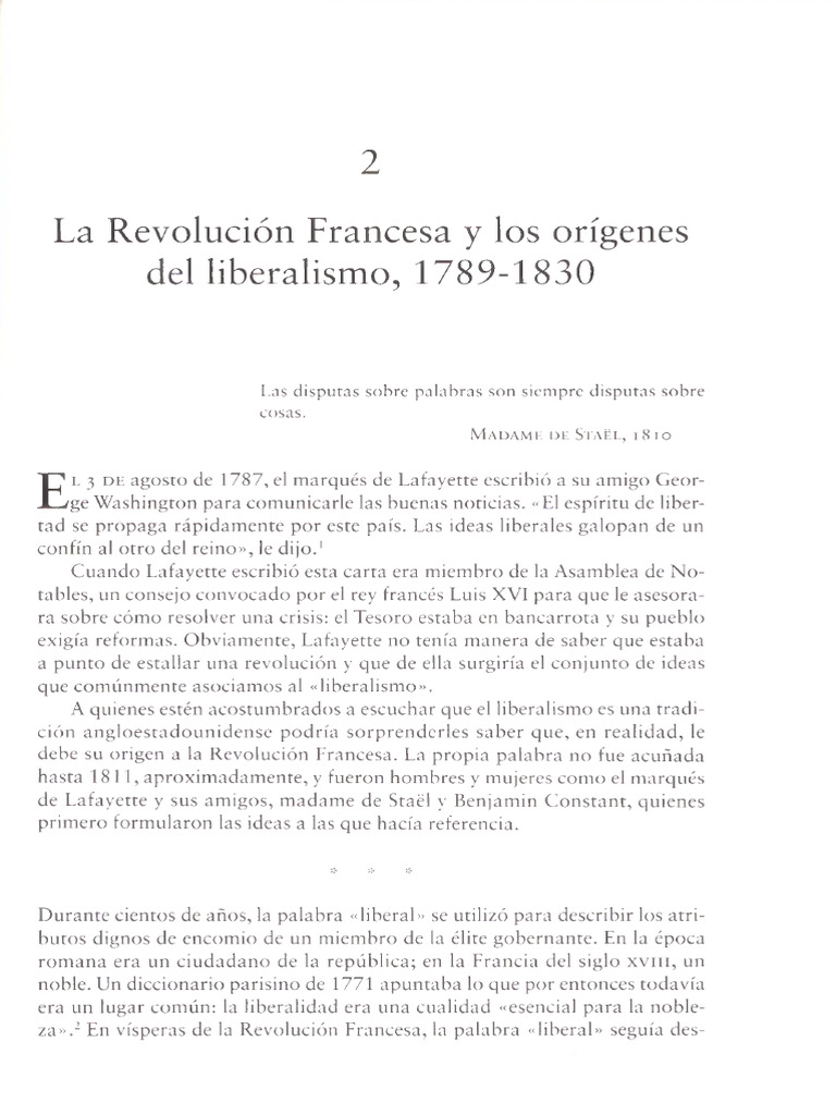 La Revolución Francesa y Los Orígenes Del Liberalismo, 1789-1830 ...