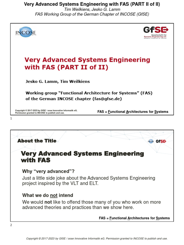Very Advanced System Engineering With FAS | PDF | Computer Engineering | Computer Science