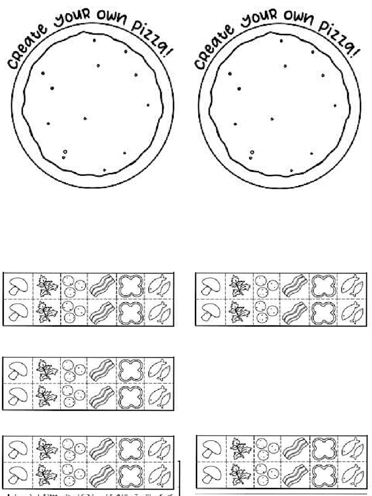 Unit 4 Cut N Paste Pizza | PDF