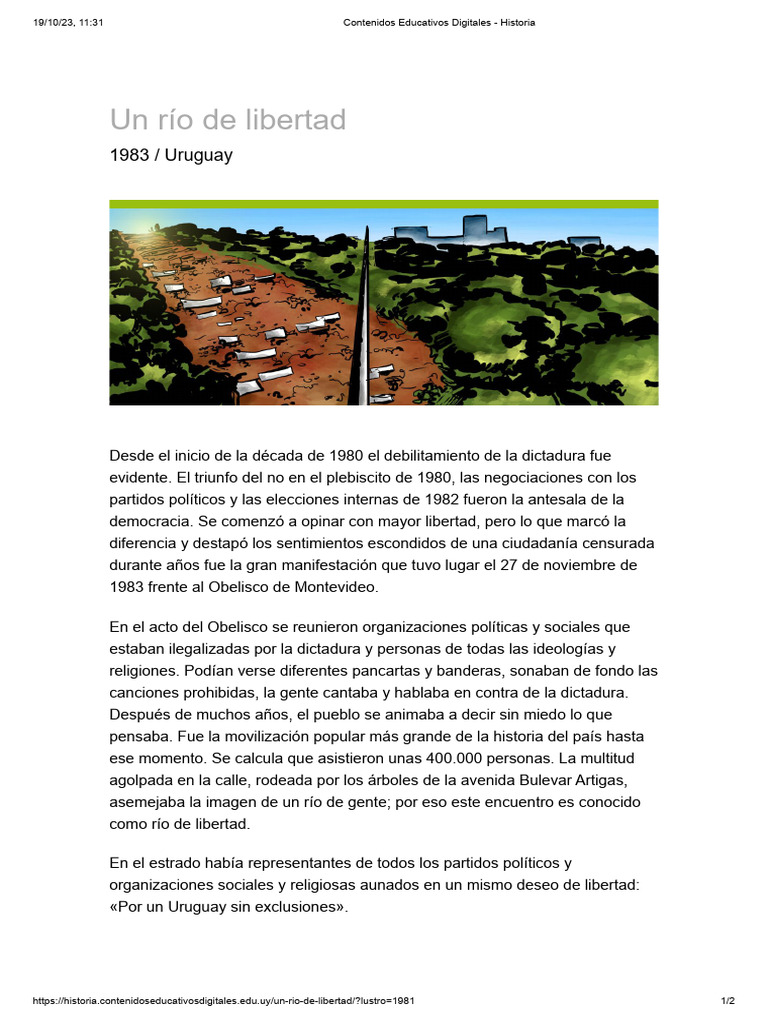 Contenidos Educativos Digitales - Historia6 | PDF | Democracia | Ideologías políticas