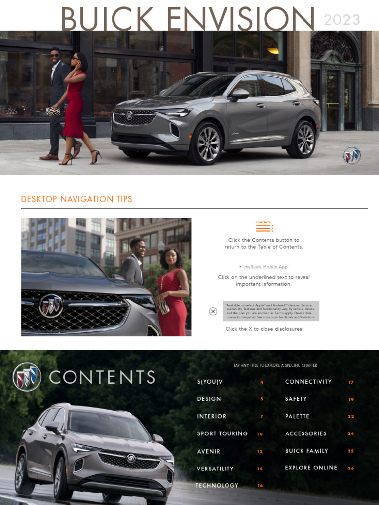 GMBN23CT000-2023-Envision Catalog Desktop 041823 | PDF | Manufactured Goods | Vehicles