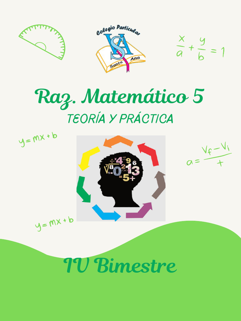 Raz. Matemático Iv Bim - 5to Grado F | PDF | Aritmética | Probabilidades y estadísticas