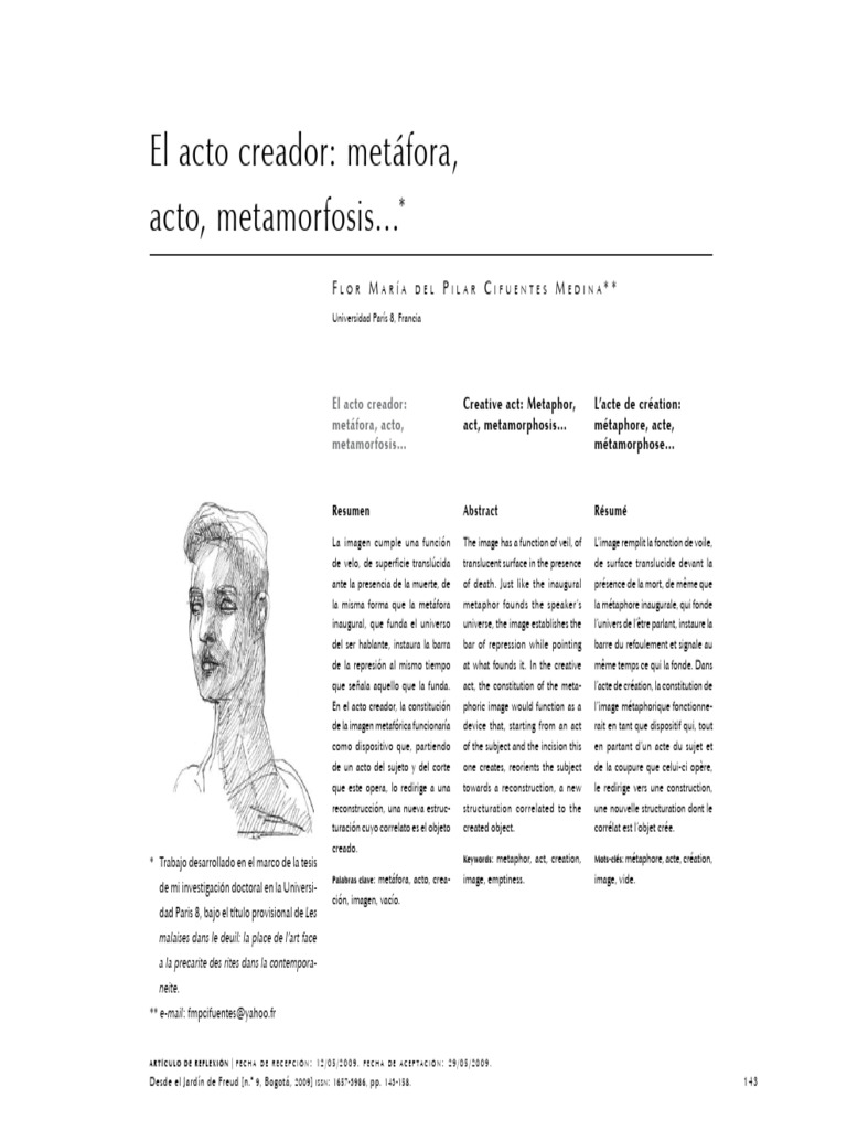 Acto Creador | PDF | Jacques Lacan | Sicología