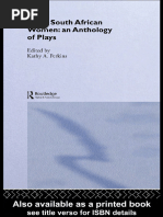 South African Monologues on Apartheid | PDF