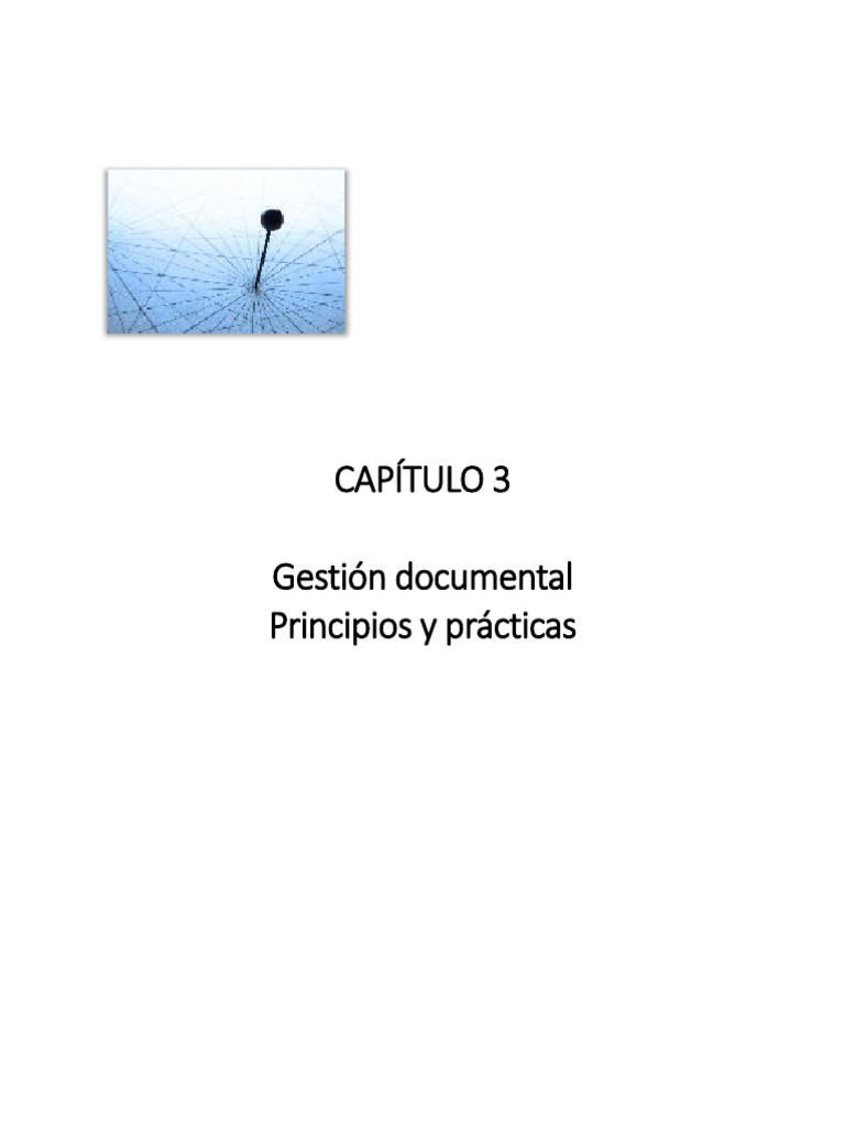 Gestión Documental: Principios Básicos | PDF | Gestión de registros | Información