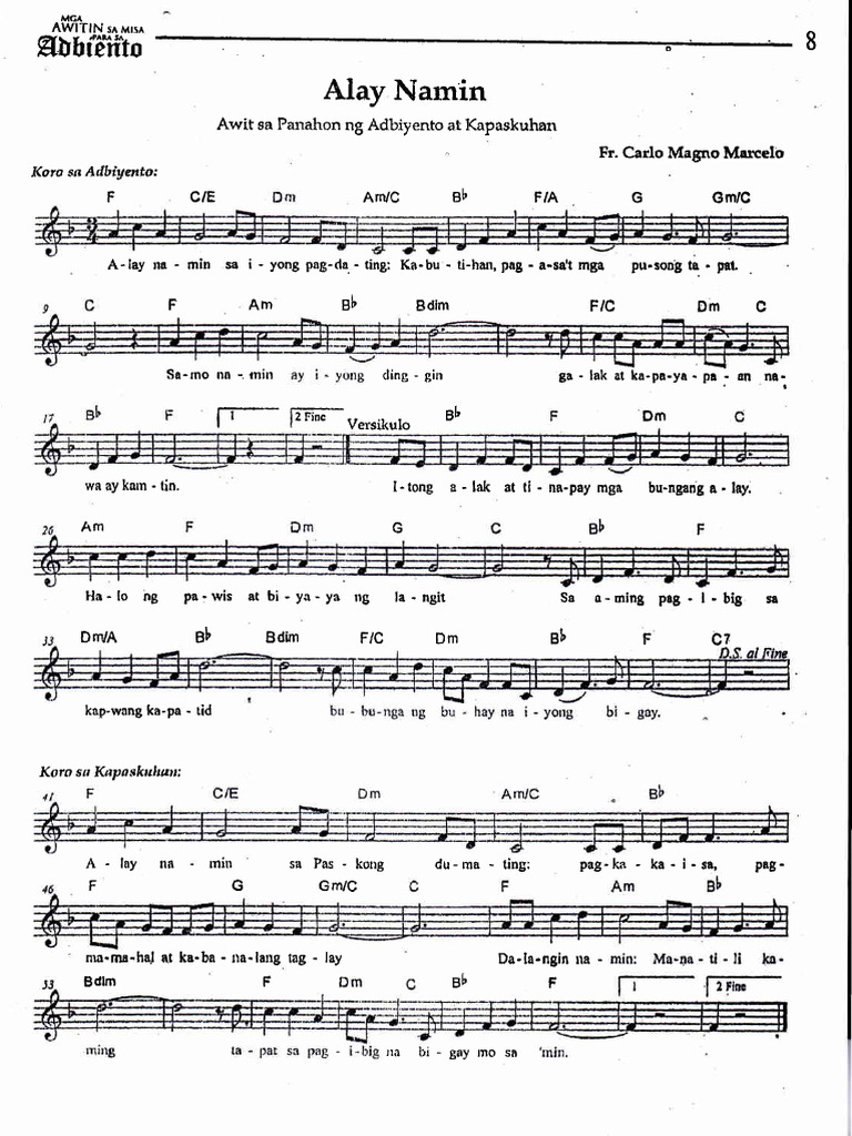Alay Namin-Fr. Carlo Magno Marcelo | PDF