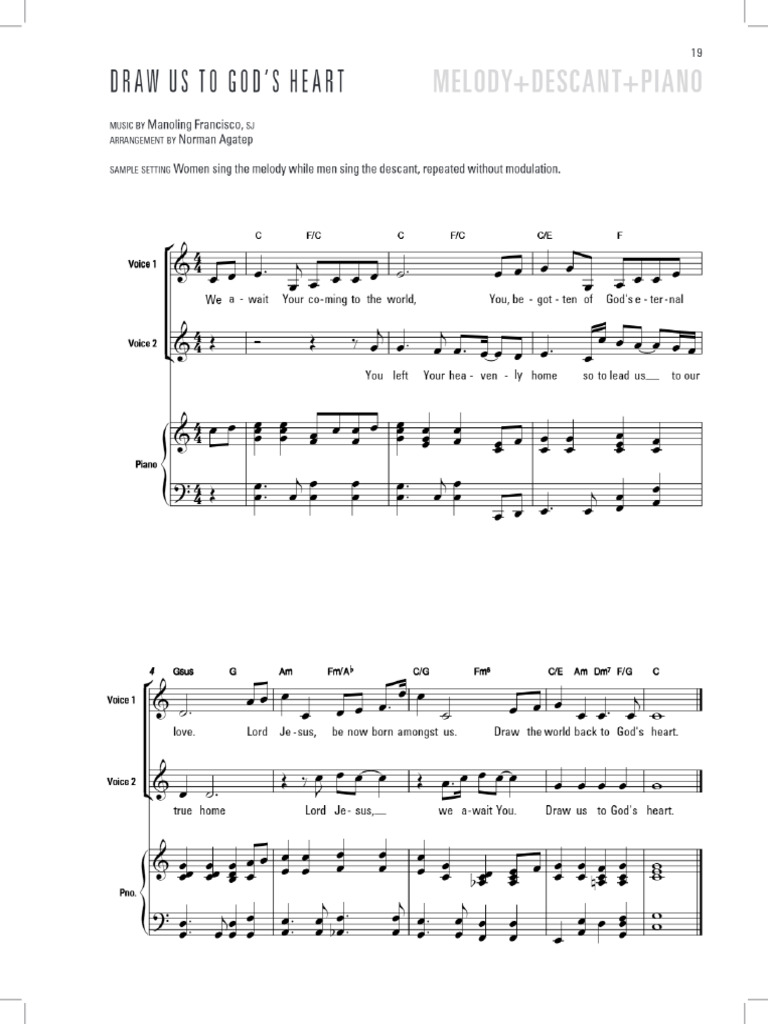 Draw Us To Gods Heart-Bukas Palad | PDF