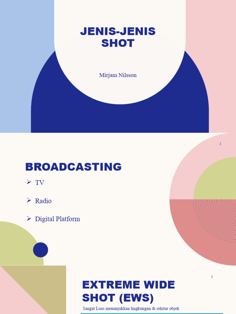 Materi Ekskul Broadcasting Jenis-Jenis Shot | PDF