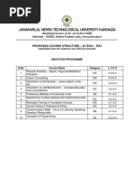 JNTUK - B.Tech. - R23 - Course Structure & I Year Syllabus | PDF ...