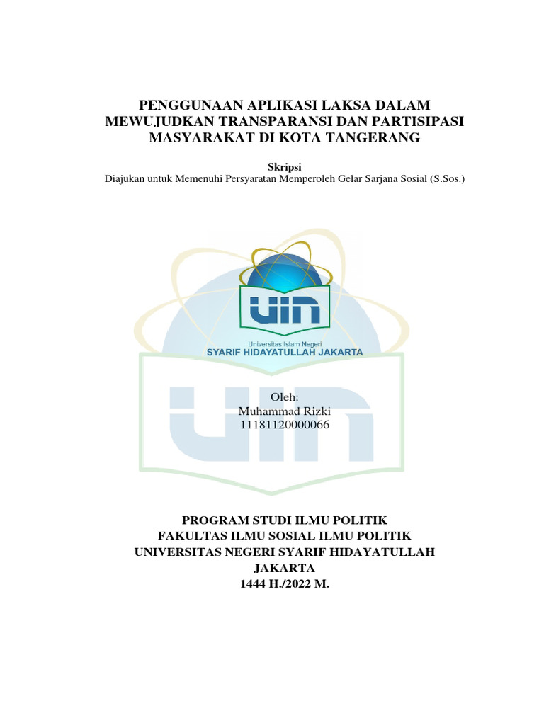 Muhammad Rizki - Fisip | PDF | Komputer