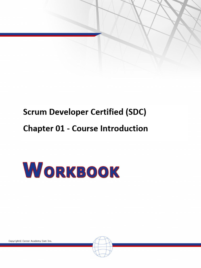 SCD WB01 Merged | PDF | Agile Software Development | Scrum (Software Development)