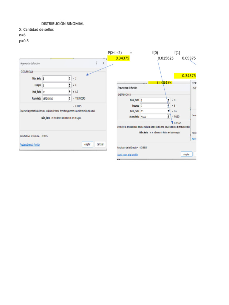 Ejemplo, Practicando Con Excel | PDF